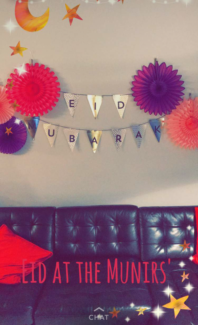 Hosting a festive Eid party