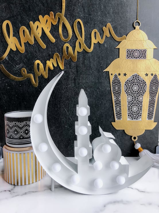 Elegant Ramadan decorations